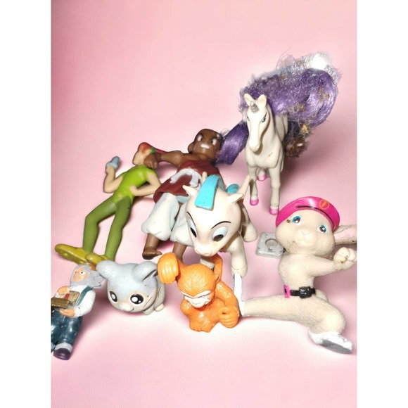 Vintage | Toys | Cute Little Toy Collection Animal Action Figure Lot ...